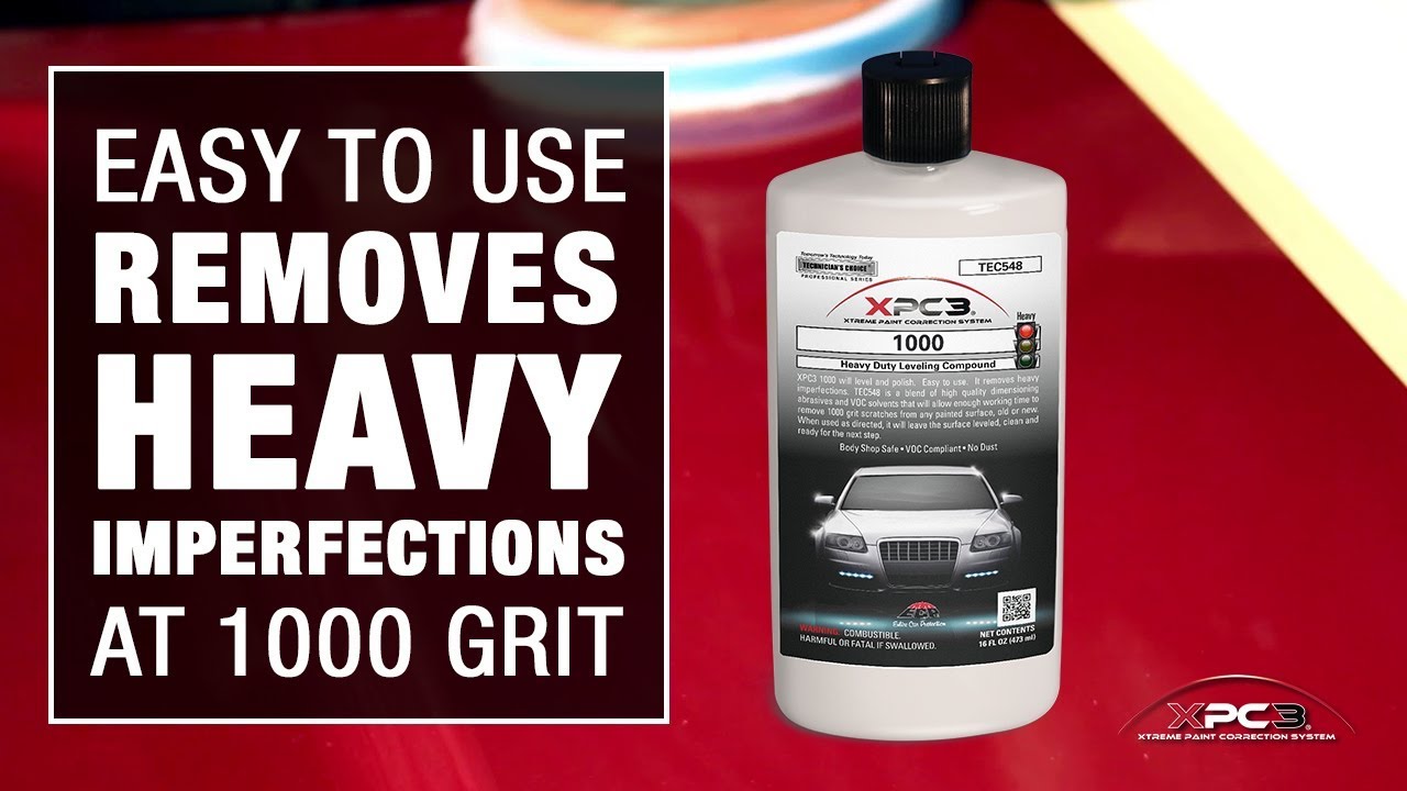 XPC3 1000 Heavy Duty Leveling Compound (TEC548) - YouTube