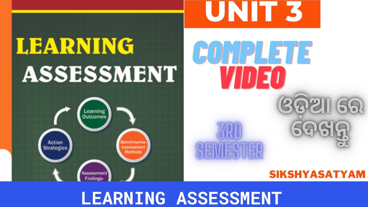 3RD SEM UNIT 3 LEARNING ASSESSMENT COMPLETE VIDEO - YouTube