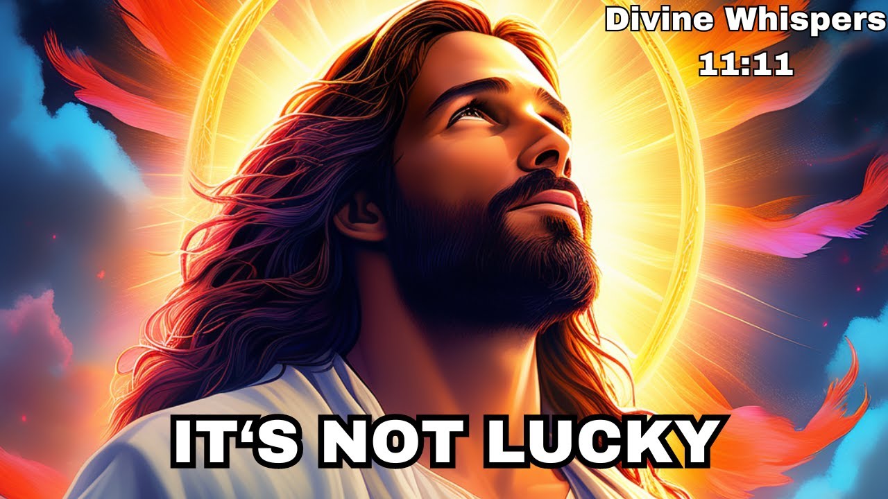𝙂𝙤𝙙 𝙈𝙚𝙨𝙨𝙖𝙜𝙚 𝙏𝙤𝙙𝙖𝙮: It's Not Luck, It's God | God Today | God's Message ...