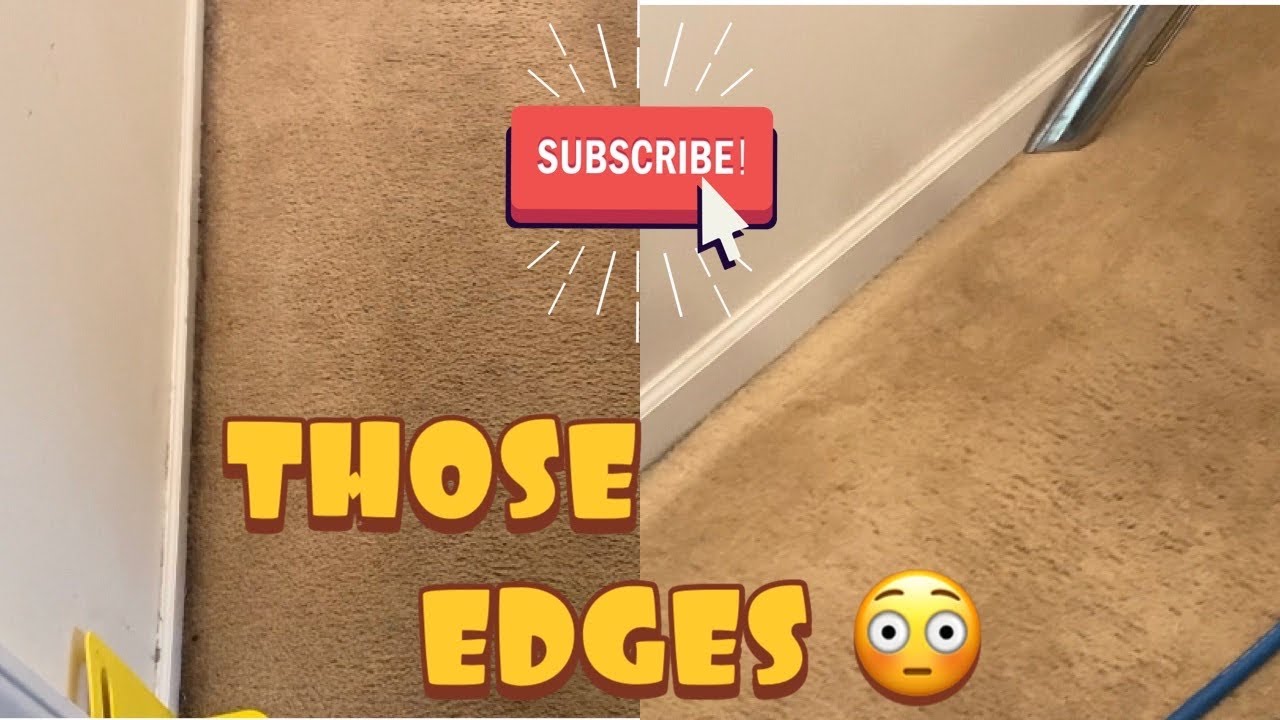 THE EDGES ARE CLEAN / AREA RUG / CARPET CLEANING / EXTREMELY SATISFYING ...