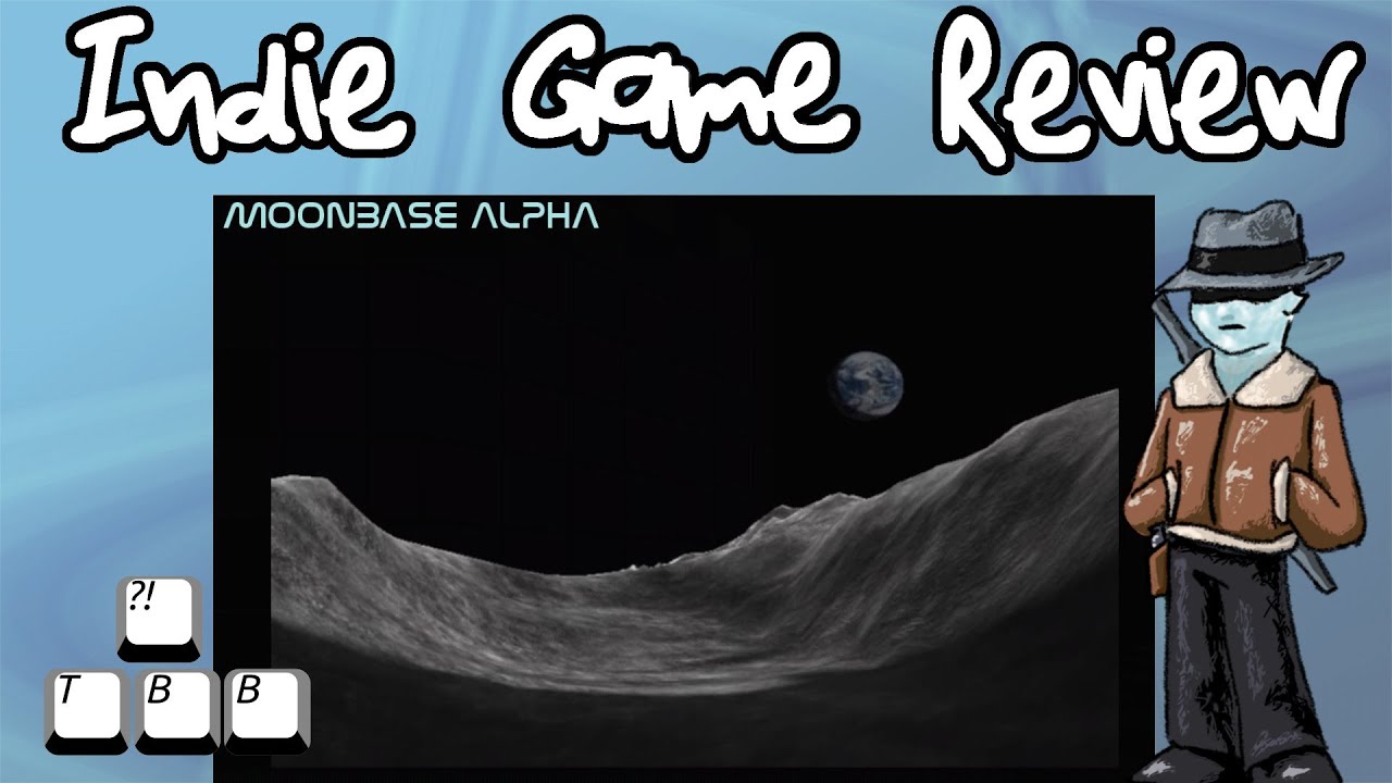 Indie Game Review - Moonbase Alpha - YouTube
