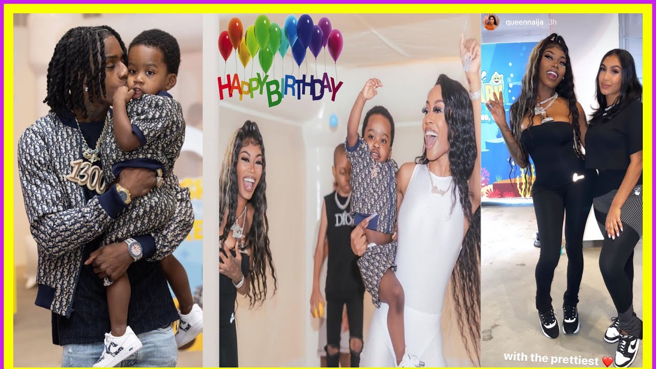 Polo G Celebrates His Son 2nd Birthday ️💙💛 with Asian Doll , Queen ...