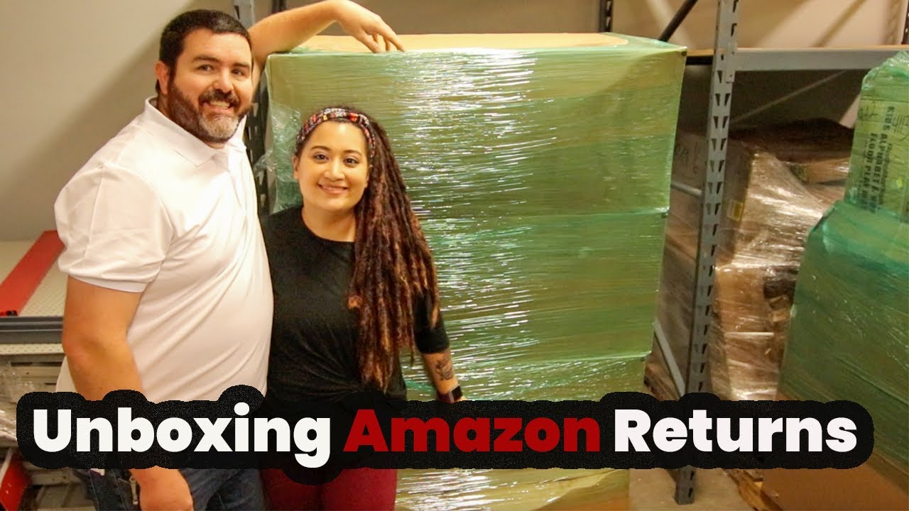 We Bought a Pallet of Amazon Customer Returns | Mystery Unboxing - YouTube