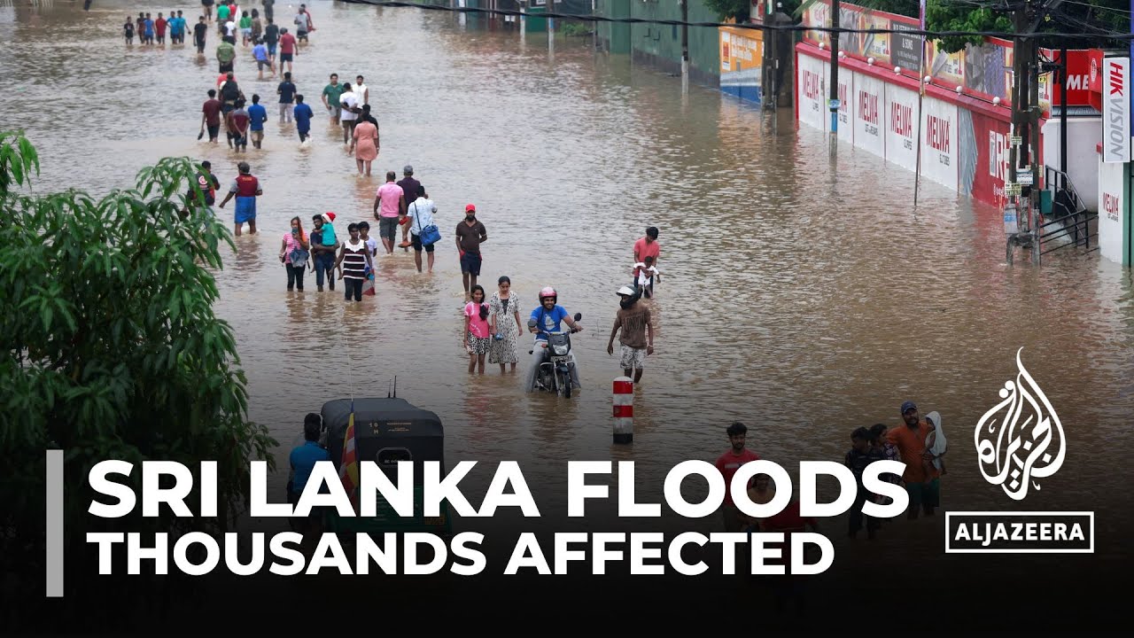Sri Lanka floods: At least 134,000 people affected by raging waters ...