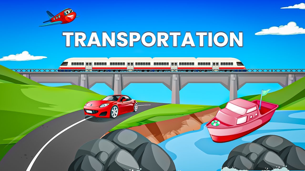 Transportation Learning for Kids | Kids Vocabulary - YouTube