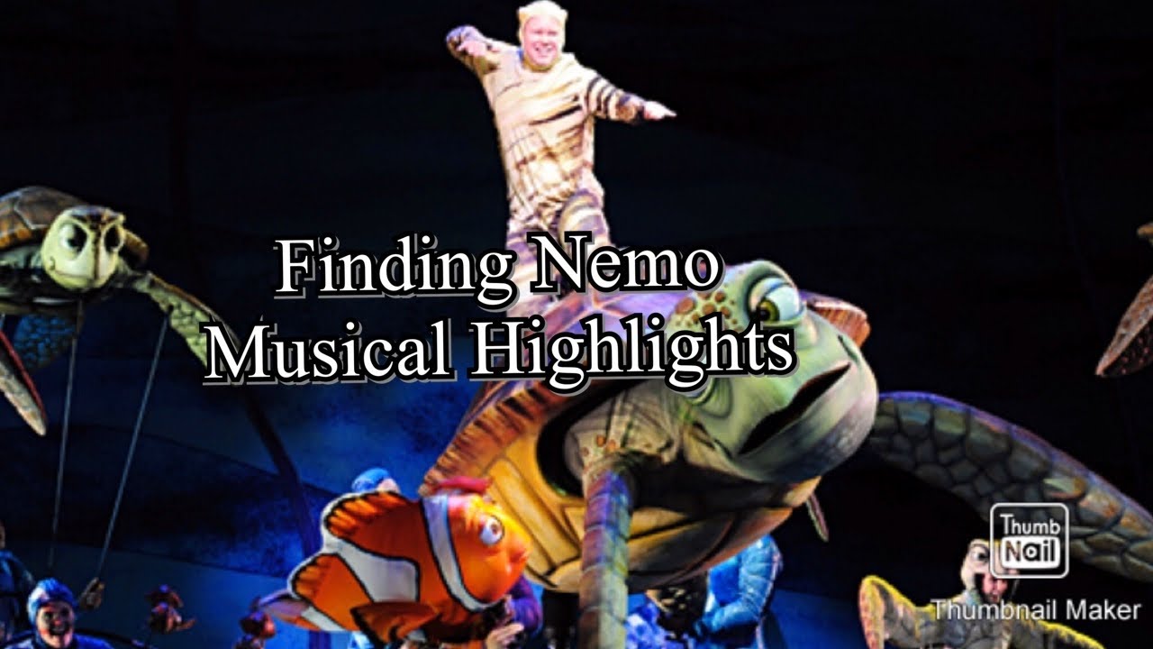 Finding Nemo the Musical Highlights // 2019 - YouTube