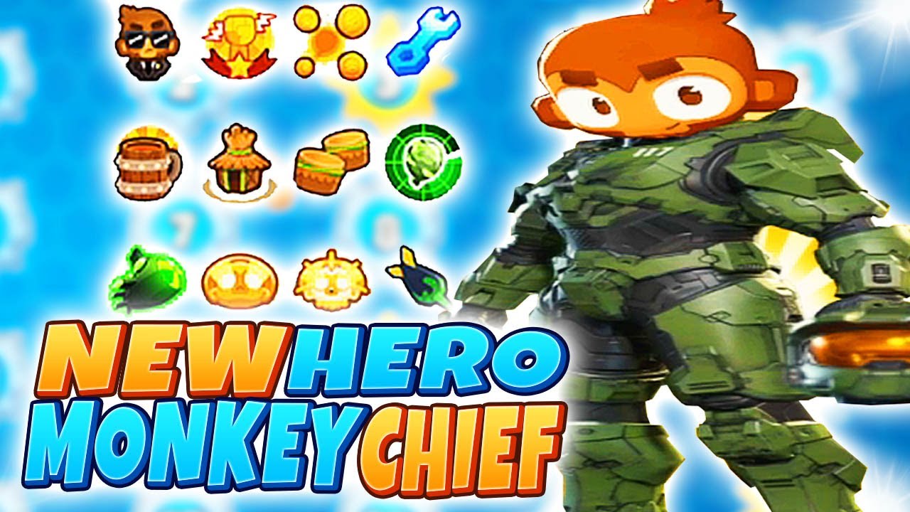TESTUJE NOWEGO BOHATERA Monkey CHIEF Bloons TD 6 | PL | MODS - YouTube