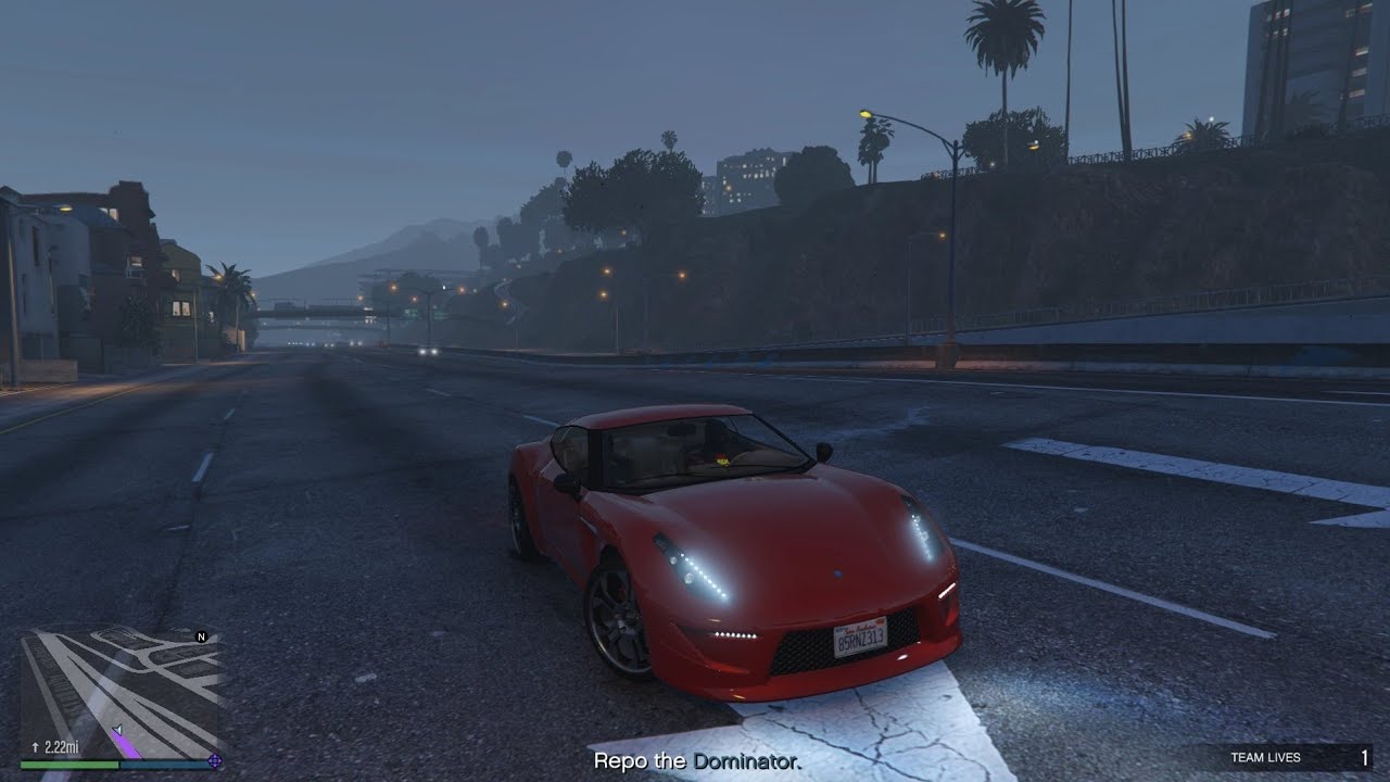 GTA ONLINE 2 PLAYER Repo the Dominator - YouTube