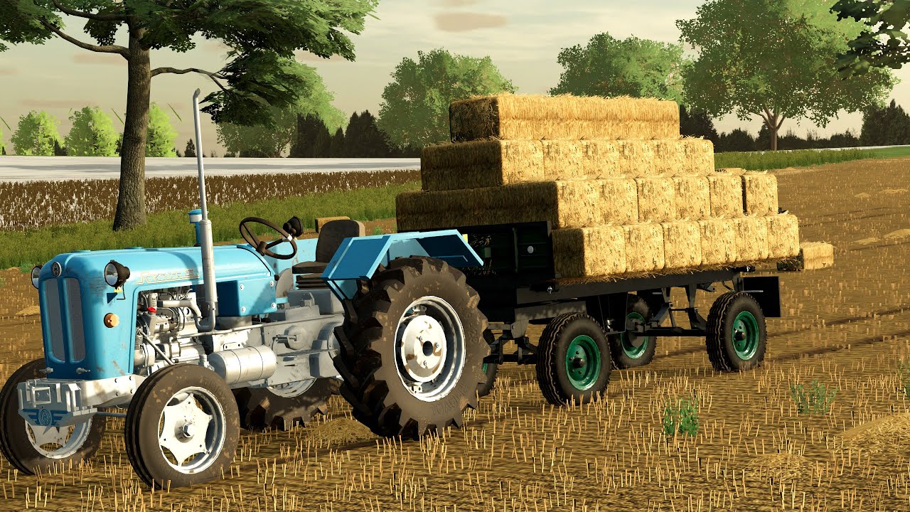 Farming Simulator 22 - Sakupljanje Bala - YouTube