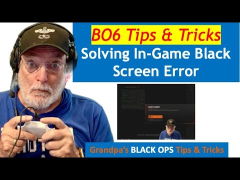 Solved: In-Game Black Screen Error For XBOX - YouTube