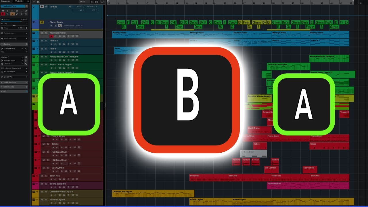 How to compose an effective contrasting B section - YouTube