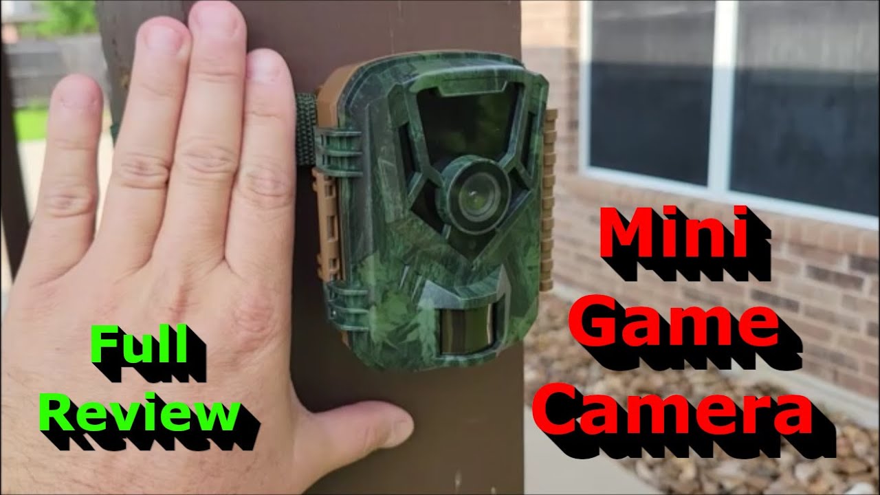 Full Test and Review - Mini Game Camera with Night Vision - YouTube