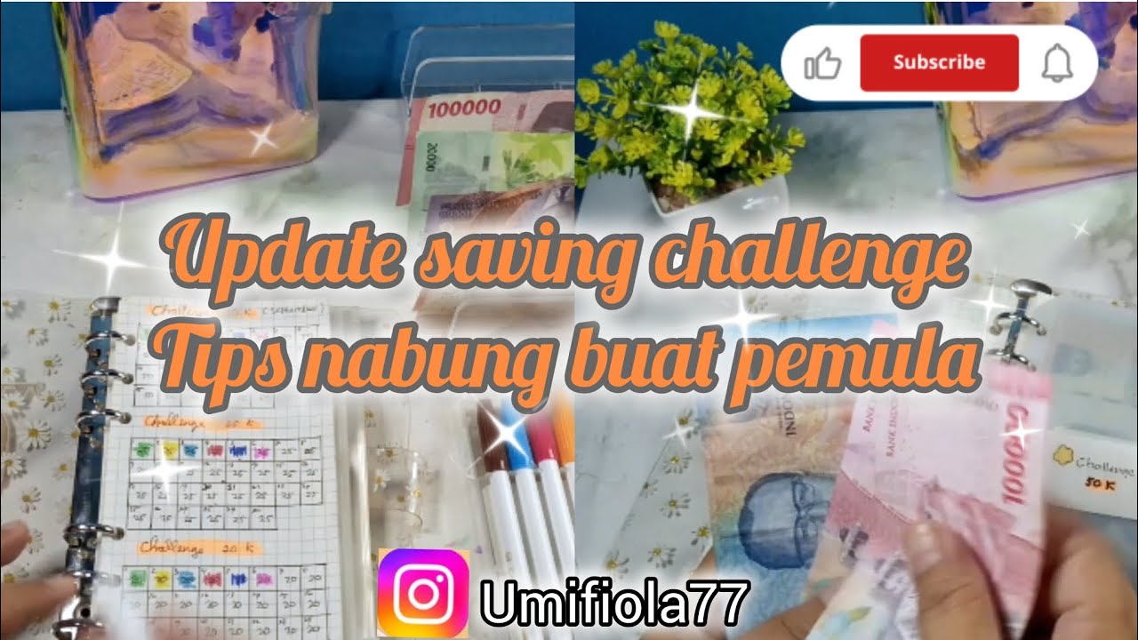 update saving challenge ⁉️ cara nabung wajib/ tips nabung buat pemula ...