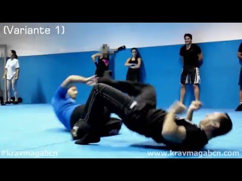 Ground Choke defense (verion 2). Krav Maga Worldwide Barcelona. Andres ...