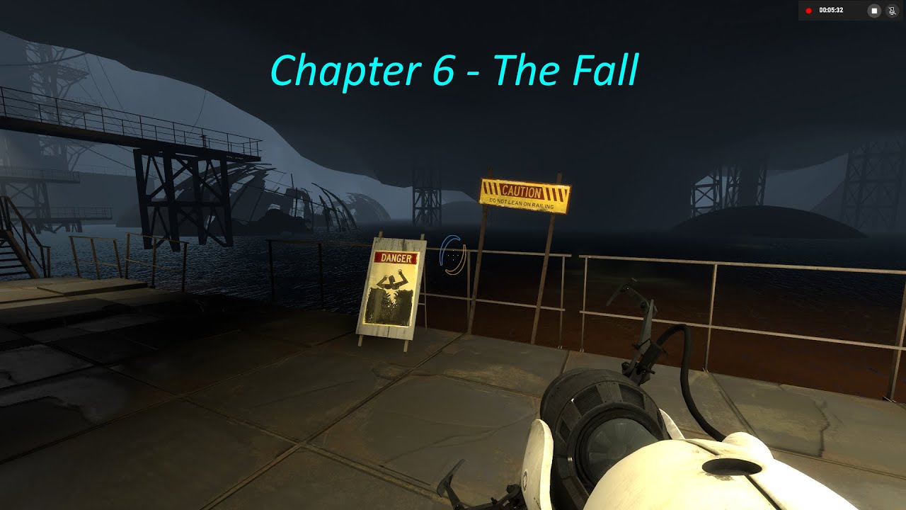 Portal 2, Chapter 6 - The Fall - YouTube