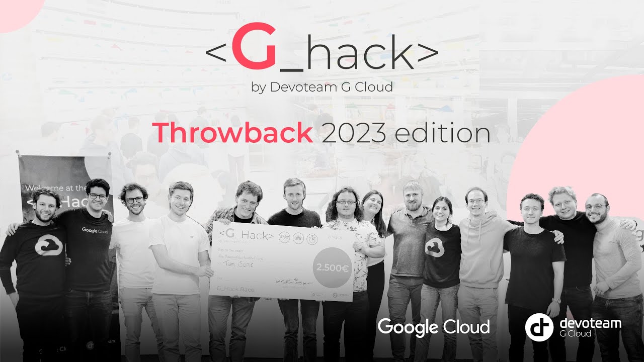 The G Hack 2023 - A 3 hours hackathon race - YouTube