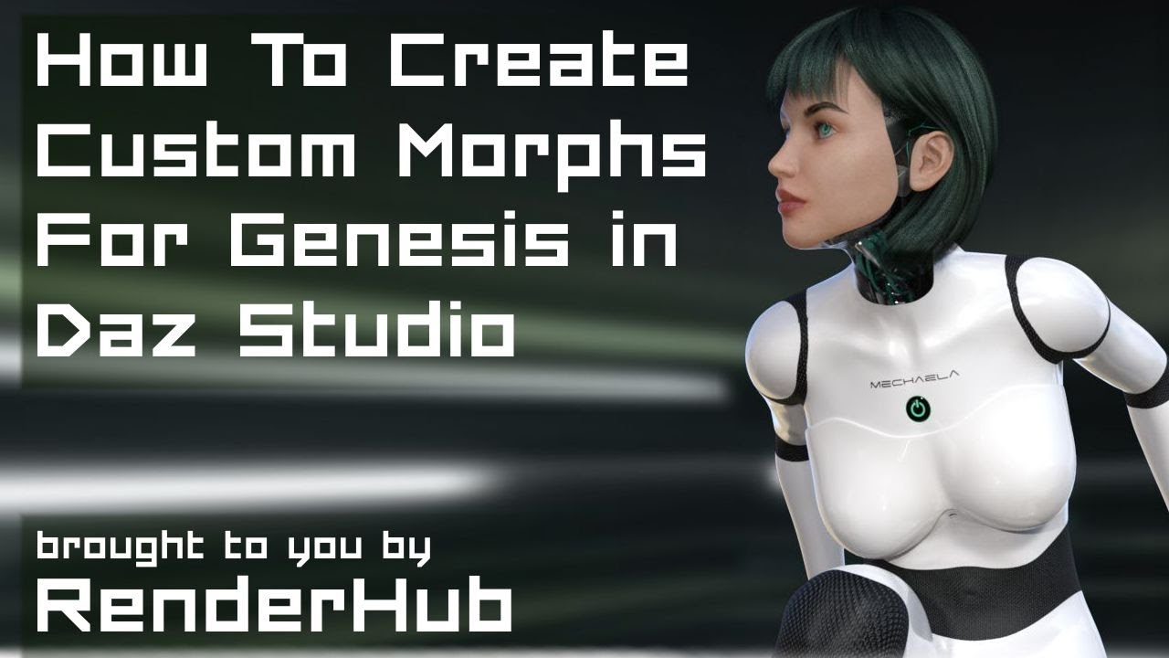 How To Create Custom Morphs For Genesis in Daz Studio - YouTube