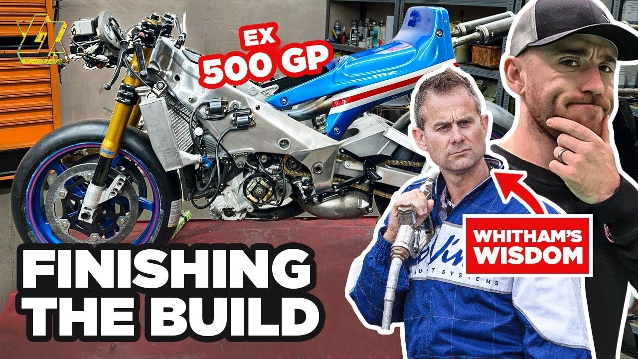 Ex 500 GP bike FIRST START after full restoration! - YouTube