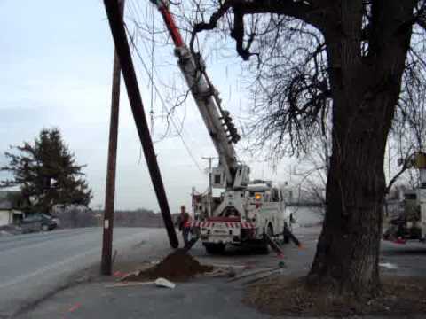 Setting A Pole - Raise The Pole - YouTube