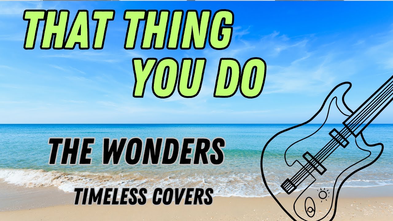 That Thing You Do - BASS COVER - The Wonders #music - YouTube