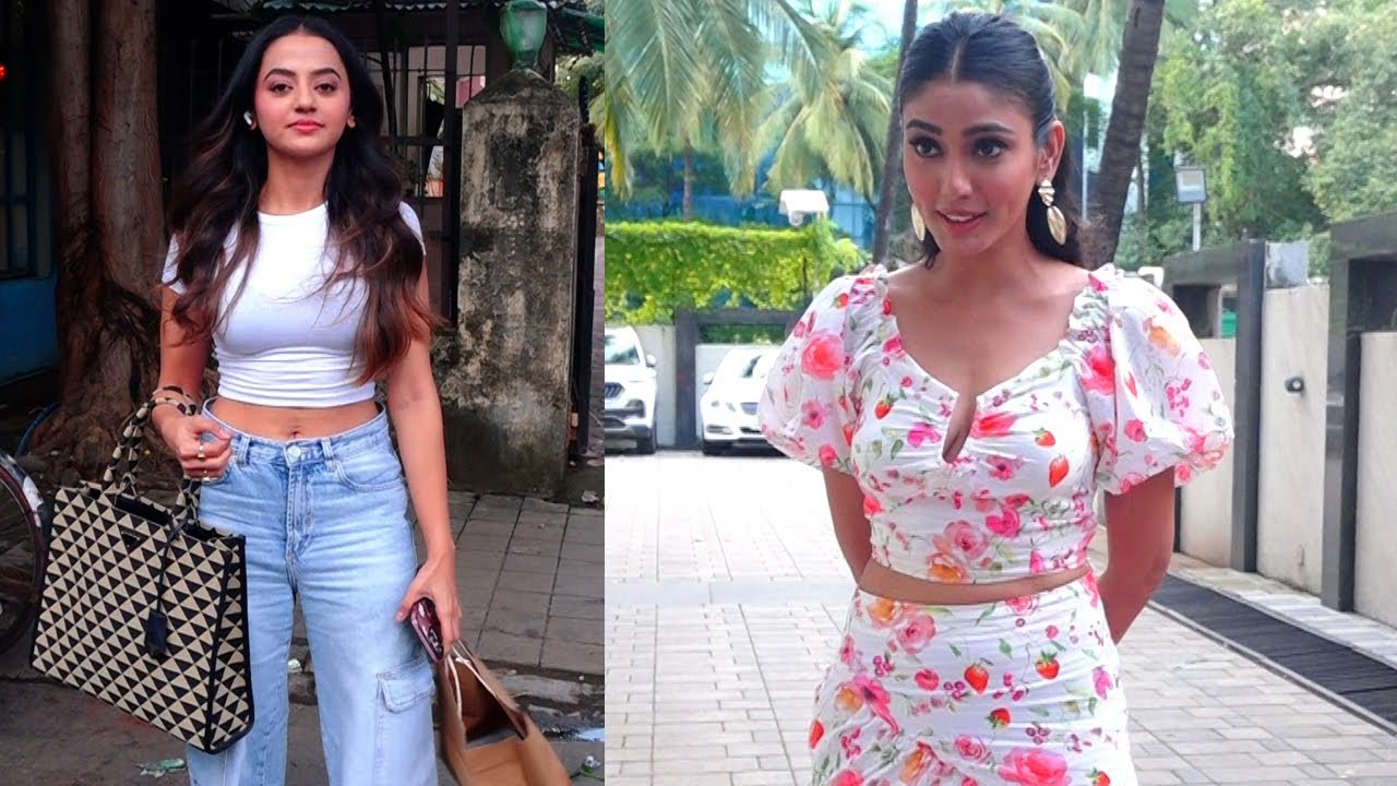 Helly Shah And Sana Makbul Spotted In Andheri Post Meeting 😍 | MS ...