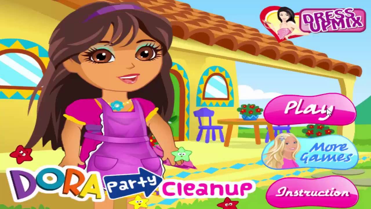 Dora Room Clean After Party USA (Songs for Children with Action) - YouTube