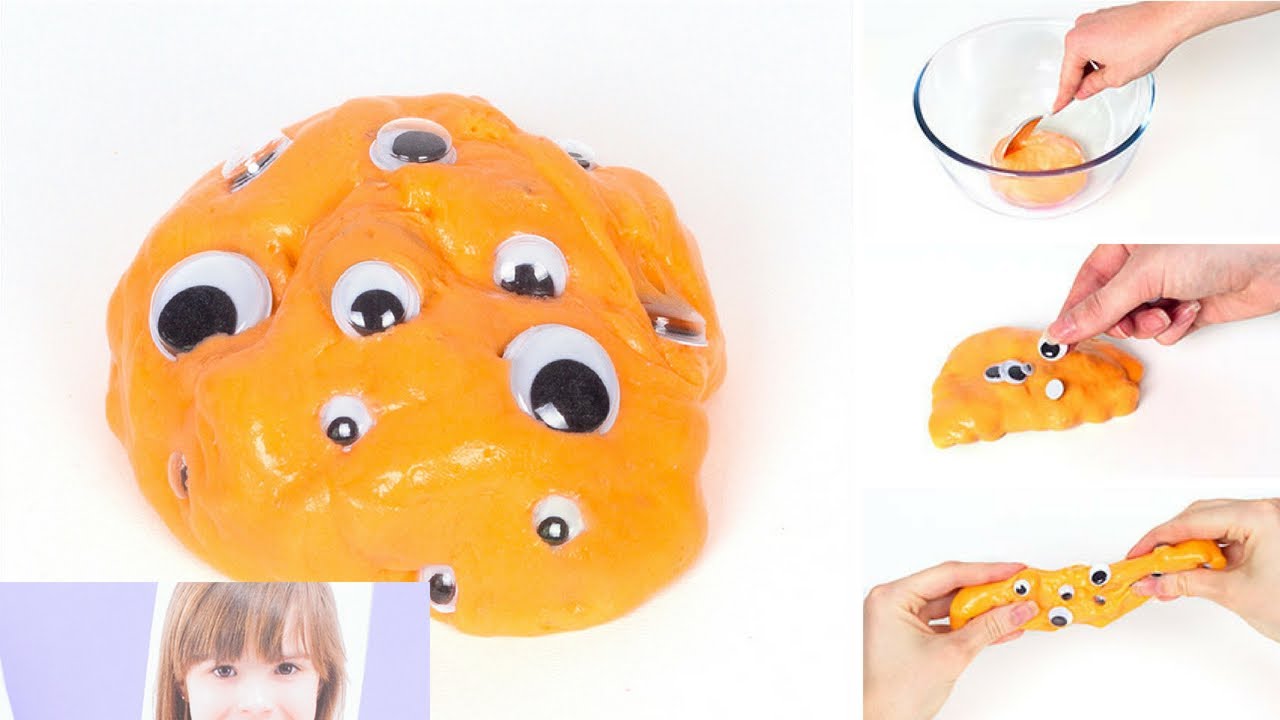 DIY Kid Friendly Monster Slime (No Borax) - YouTube