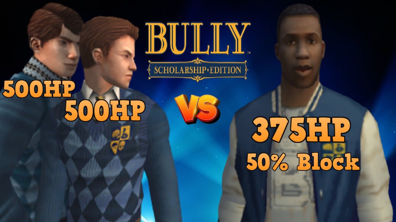 Bully SE: Gord (500HP) & Tad (500HP) VS Damon West (50% Block) | 60 FPS ...