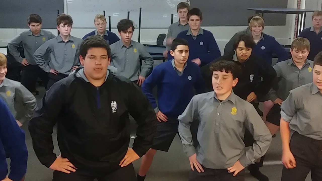 CBHS Year 9 Te Reo Māori (31) Class haka - YouTube