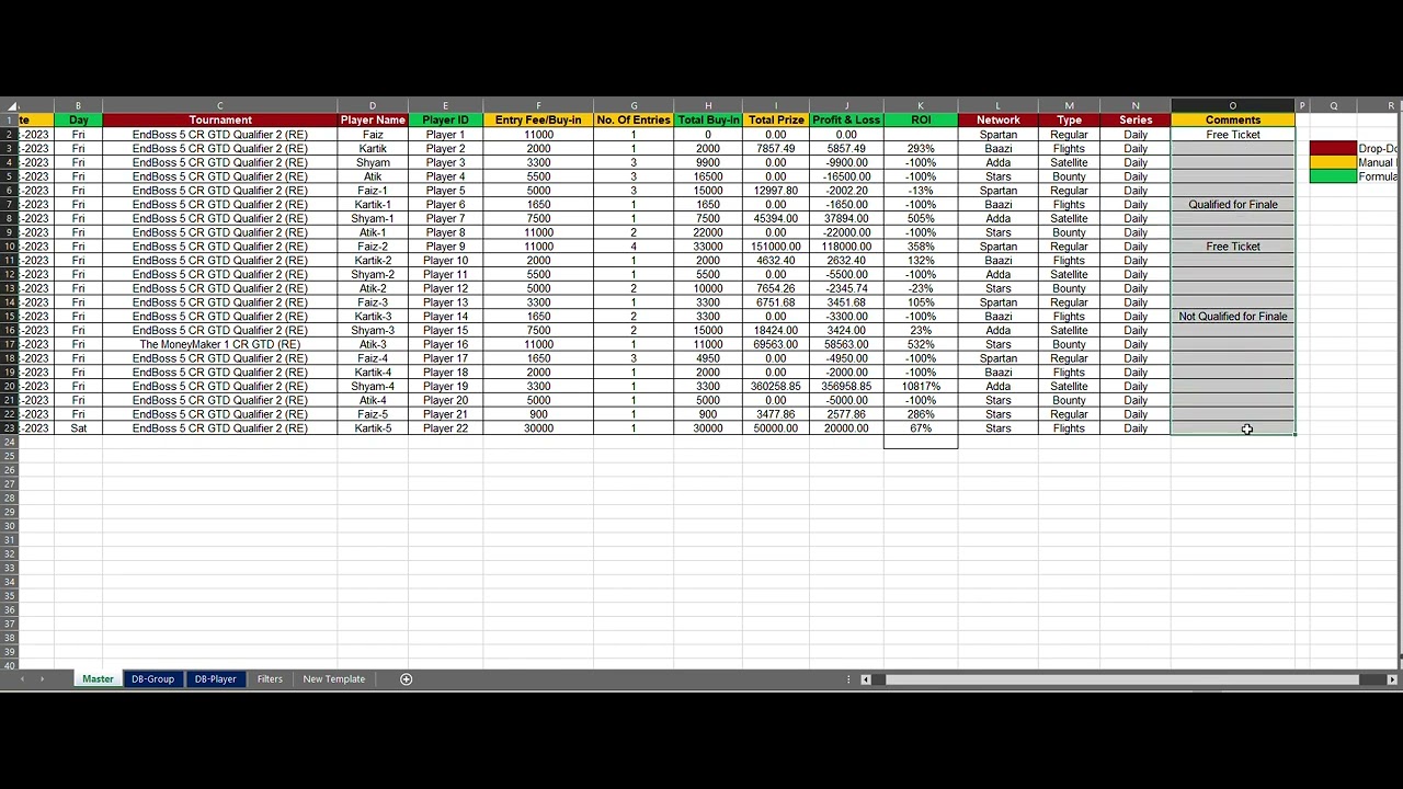 Input Sheet Template for MTT DB - YouTube