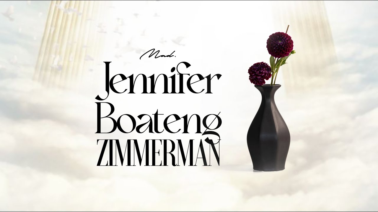 Burial Service of Mrs. Jennifer Boateng Zimmerman - YouTube