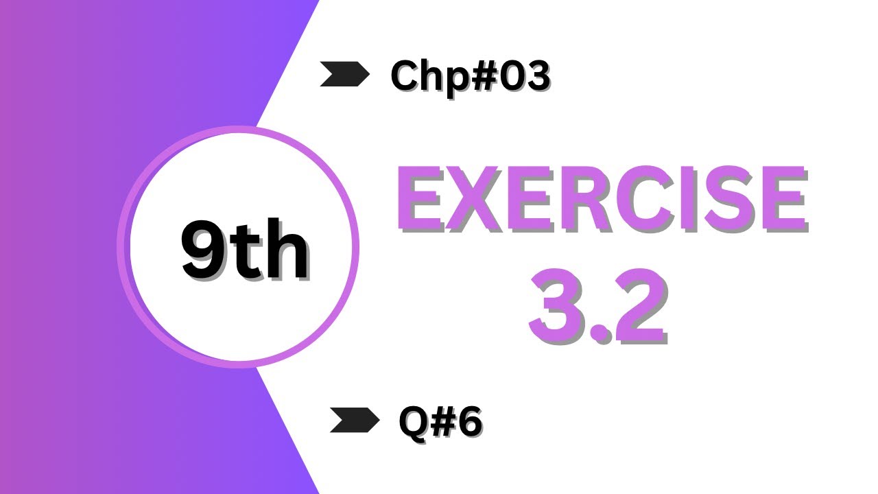 9th Math |ch#03|exercise#3.2|question#6 Logarithm #learnwithkashif ...