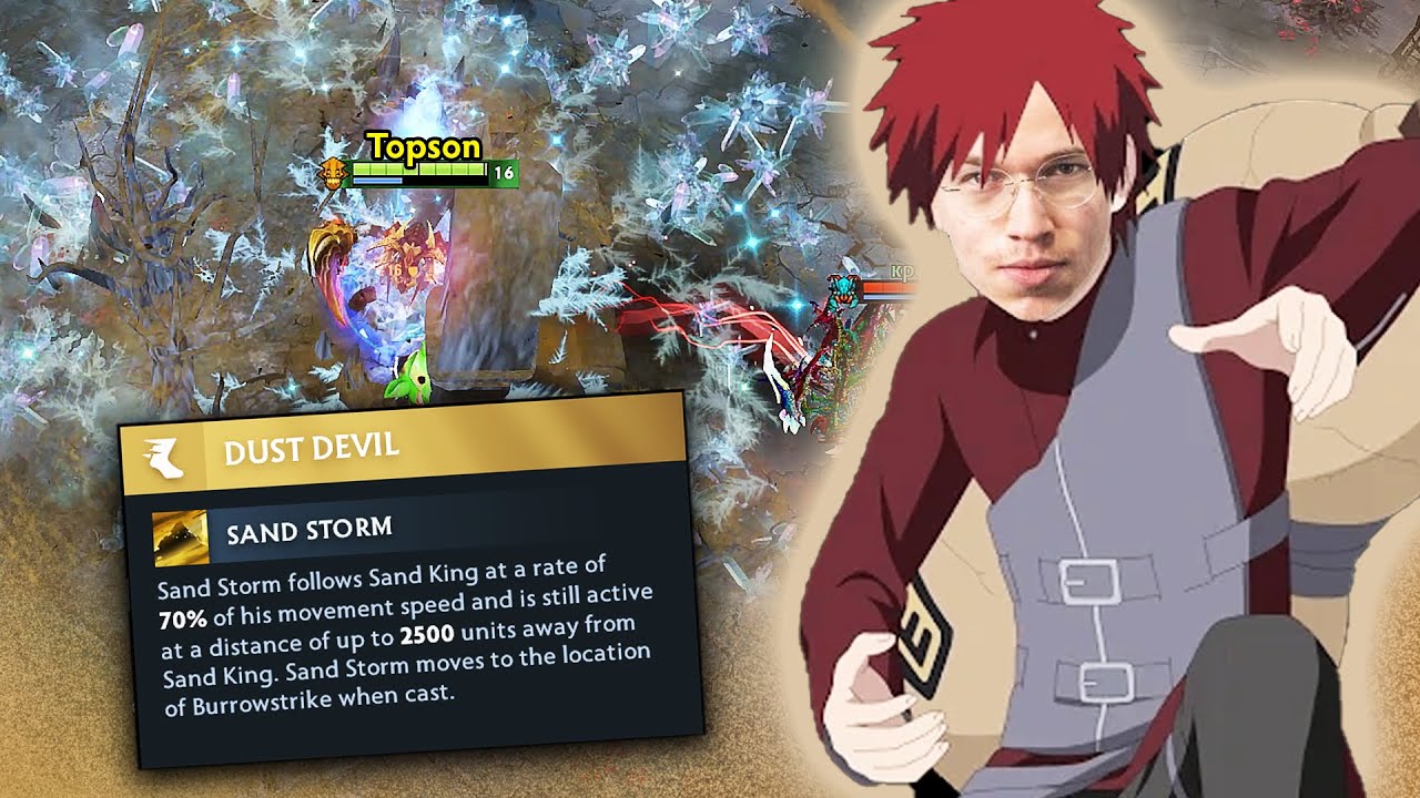 How Topson plays the new SANDKING MID! - YouTube