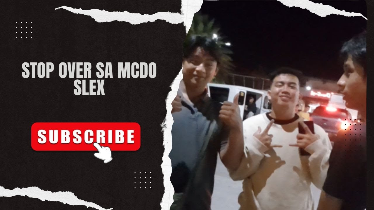 STOP OVER SA MCDO SLEX - YouTube