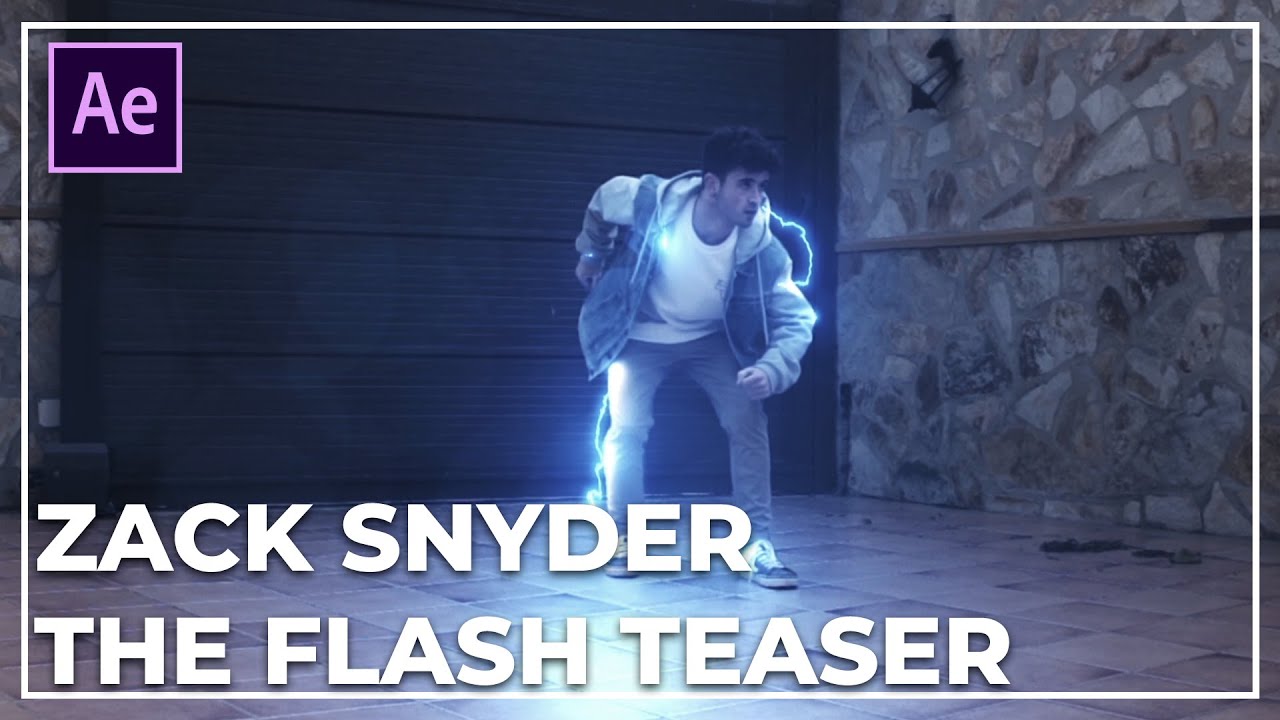 Zack Snyder The Flash Teaser - After Effects - YouTube