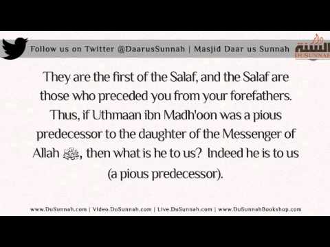 What is Salafiyyah and What is the Ruling on Ascribing to it? | Shaykh ...