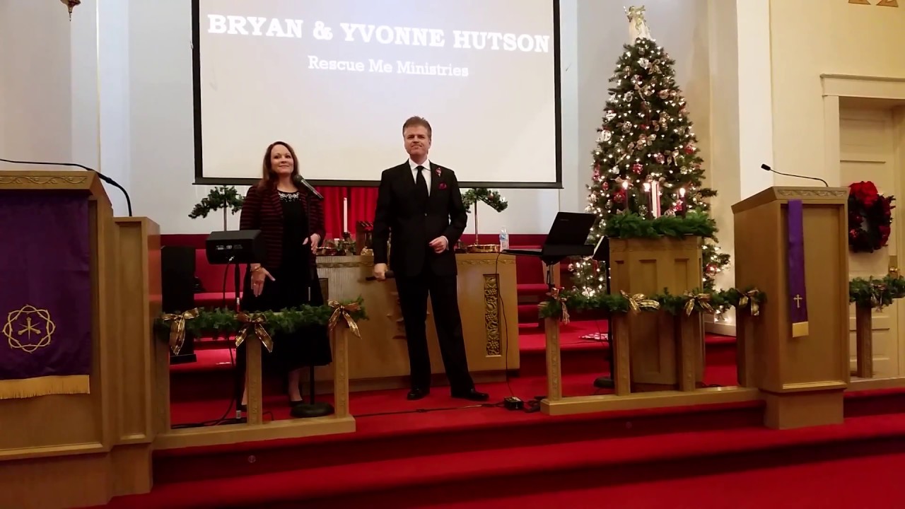 Bryan & Yvonne Hutson - Wonderful, Merciful Savior - YouTube