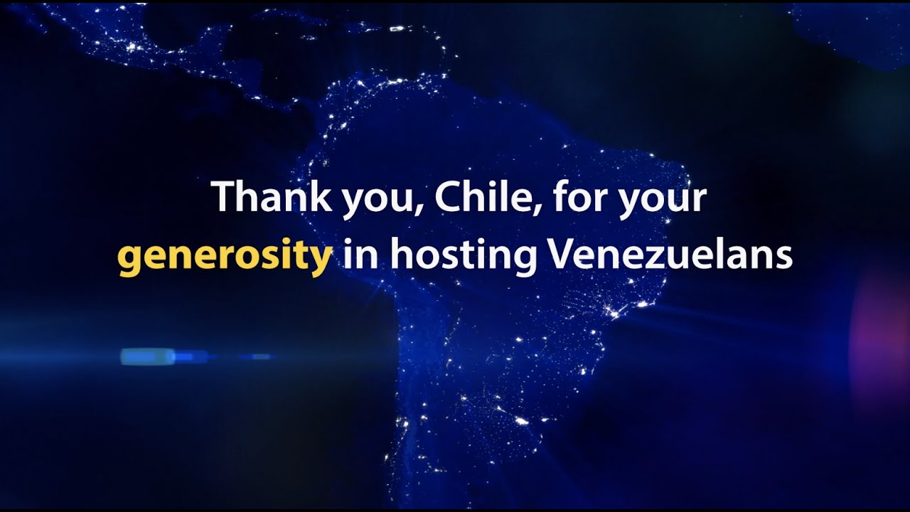 Thank you, Chile, for hosting Venezuelans - YouTube