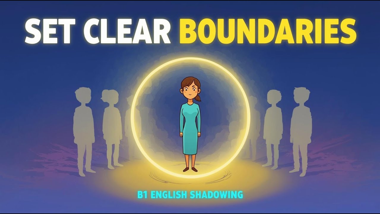 The Importance of Setting Clear Boundaries | B1 English Shadowing - YouTube