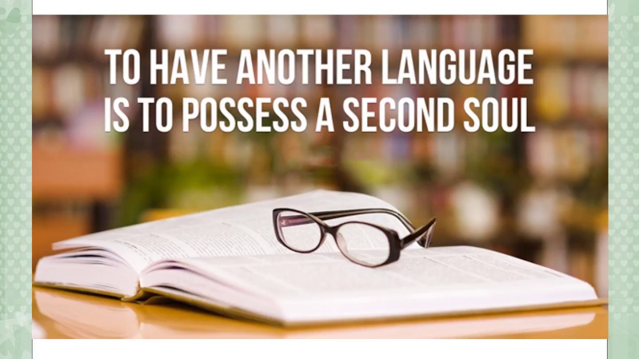 The Importance of Languages - YouTube