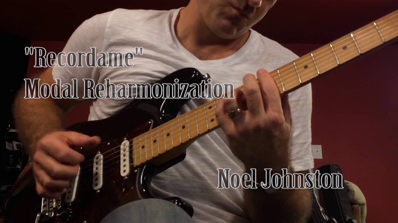Modal Reharmonization of Recordame - YouTube