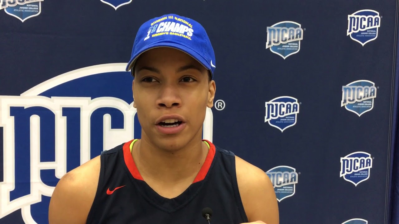 Hostos Kayla Wilson Post Game Interview as National Champions - NJCAA ...