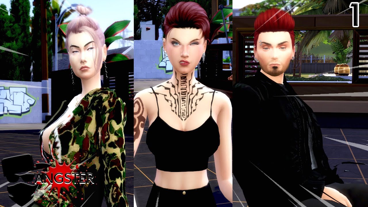 GENG JAHAT!! Cerita Komplotan Jahat!! - The Sims 4 Gangster #1 - YouTube