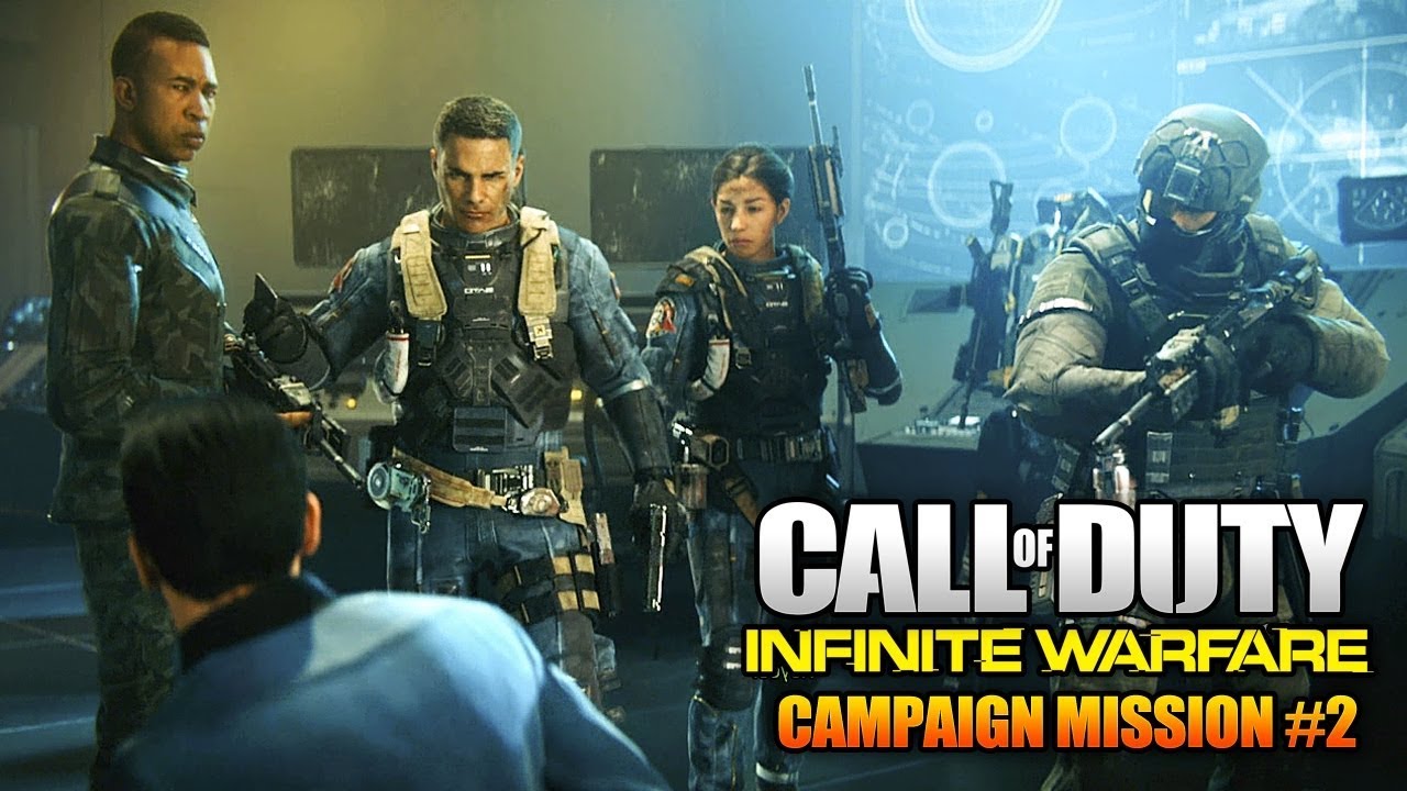 CALL OF DUTY INFINITE WARFARE Gameplay Walkthrough Part 2 Campaign FULL ...