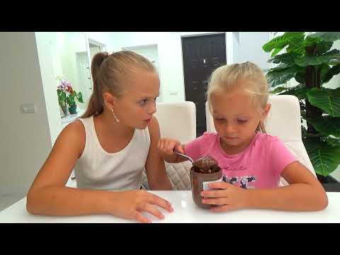 Маргарита с сестрой не могут поделить Нутеллу Лера как СЛАДКОЕЖКА