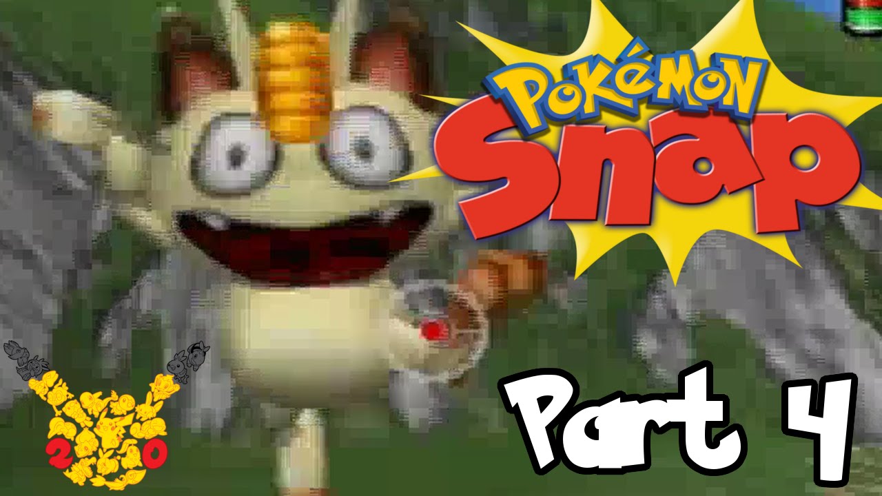 MEOWTH POSES - Pokemon Snap (Part 4) - YouTube