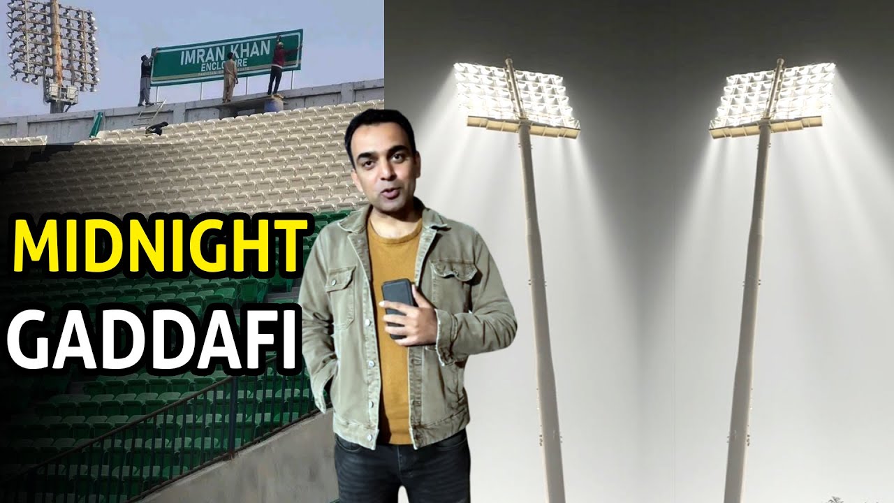Gaddafi first full pretesting at midnight - YouTube