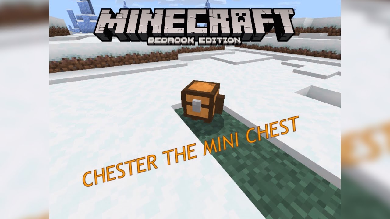 CHESTER THE MINI CHEST ADD-ON! Miencraft Add-on Review - YouTube