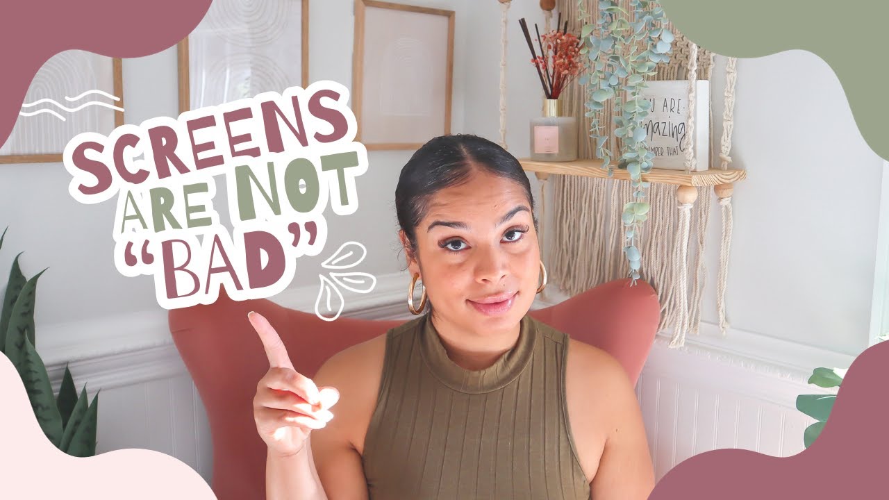 Instead of teaching kids to avoid screens, teach them this! - YouTube