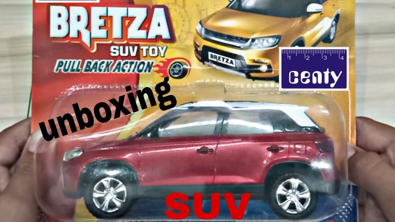 centy toys vitara brezza unboxing red colour ️🇮🇳 RAHUL ARORA KARNAL ...